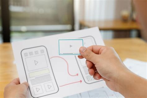 Premium Photo Graphic Designers Work Together With Ux Ui Designer Planning Application