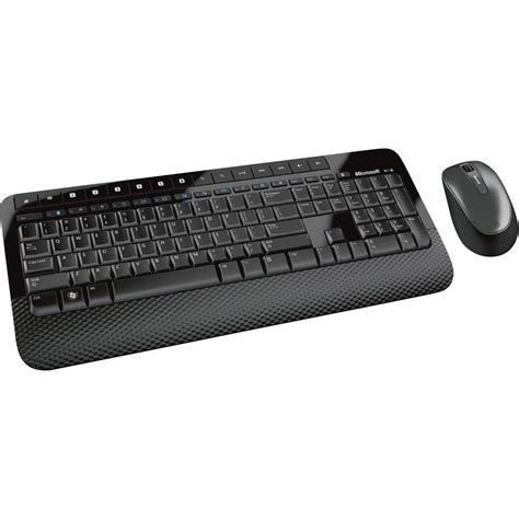 Microsoft Wireless Desktop 2000 Wireless keyboard/mouse combo Black ...