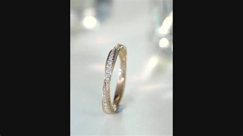 Diamond Mobius Strip Couple Wedding Ring Hx Jewelry