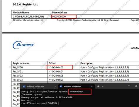 R818下关于使用devmem2直接操作寄存器失败的问题 全志在线开发者论坛 R818下关于使用devmem2直接操作寄存器失败的问题 全志在线开发者论坛