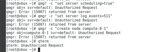 Qmgr Error 15007 Unauthorized Request Userssite Administrators