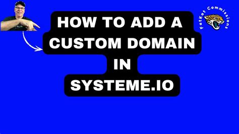 💯how To Add A Custom Godaddy Domain To Systeme Io Youtube