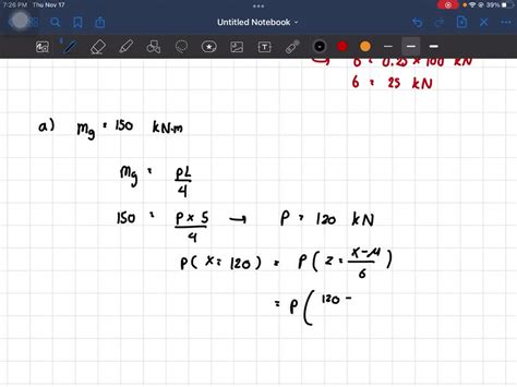 Solved The Beam Is Subjected To The Uniform Distributed Load Shown