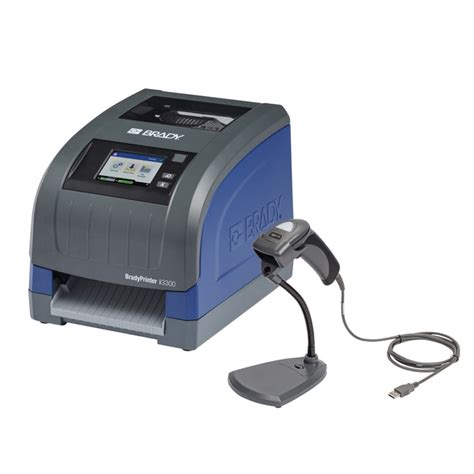 Brady 3300 Industrial Label Printer With BWS PWID Software And CR1500 Scanner Fisher Scientific