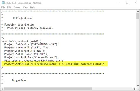 Freertos Kernel Awareness With Ozone Mcu On Eclipse