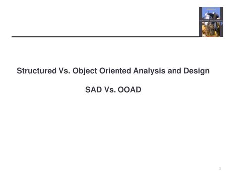 Ppt Structured Vs Object Oriented Analysis In Software Design Powerpoint Presentation Id