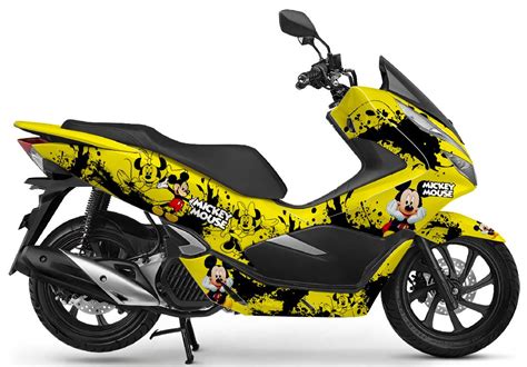 Stiker Decal Full Body Pcx 150 Pcx 160 Mickey Mouse Lazada Indonesia