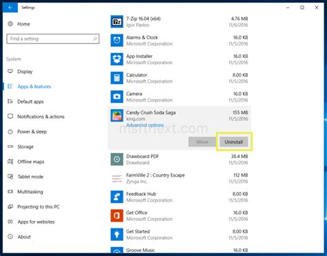 turn off automatically installing suggested apps in windows 10