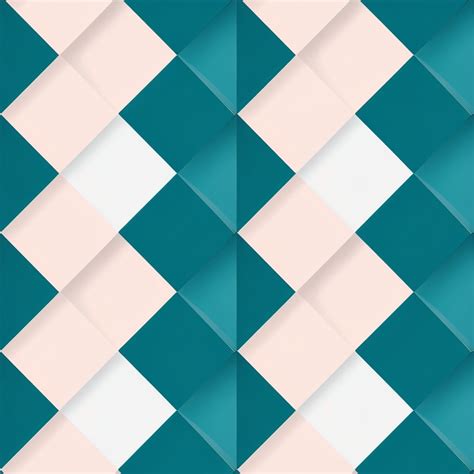 vibrant yellow and green geometric checkerboard pattern seamless