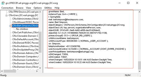Using And Customizing Attributes In Active Directory Global Catalog