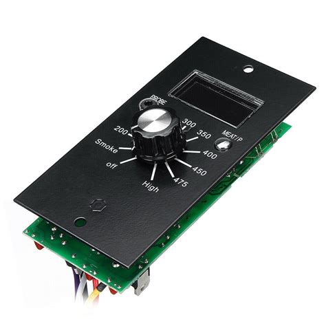 Oven Temperature Controller Pellet Grills Controller Digital Thermostat Controller Board Black