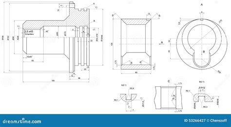 Chamfer Symbol In Engineering Drawing At Catherine Grant Blog