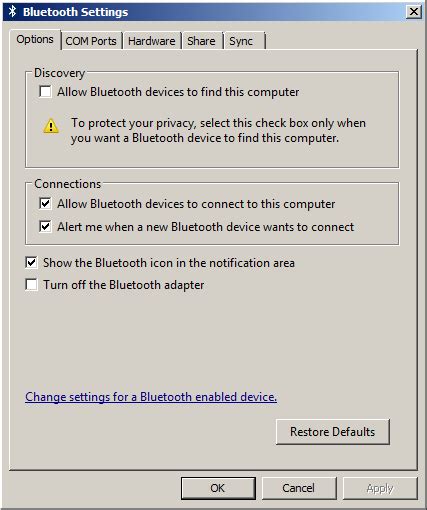 Bluetooth Settings Connect Bluetooth On Pc Laptop Or Netbook In