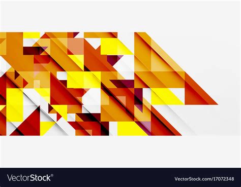 Triangle Pattern Design Background Royalty Free Vector Image