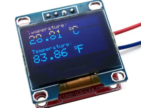Arduino Oled Hygrometer And Thermometer Using Dht11 Electronics