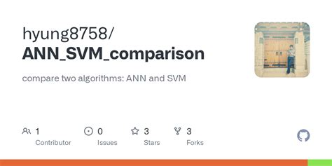 github hyung8758 ann svm comparison compare two algorithms ann and svm