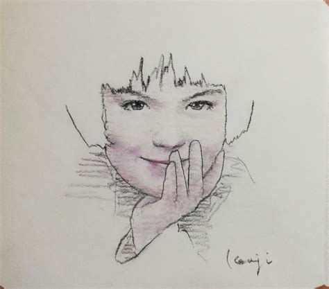 Yahoo オークション 松原健治 ドローイング 原画 「girls 05」