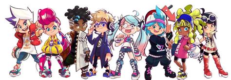 Artstation Ninjala Nintendo Switch 游戏角色设计 Character Design Game
