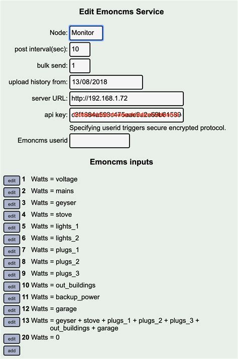 historic data to new emoncms server support iotawatt user community