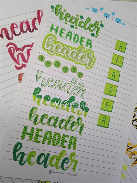 Header Design Ideas Hand Lettering Tutorial Hand Lettering Alphabet