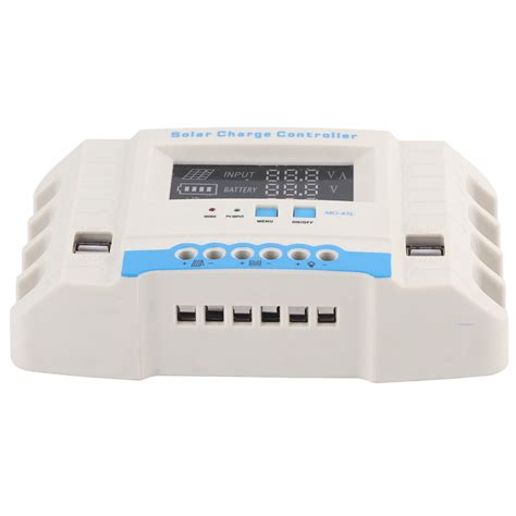 Solar Charge Controller LCD Display Electrical Protection Functions Impact Resistance Panel
