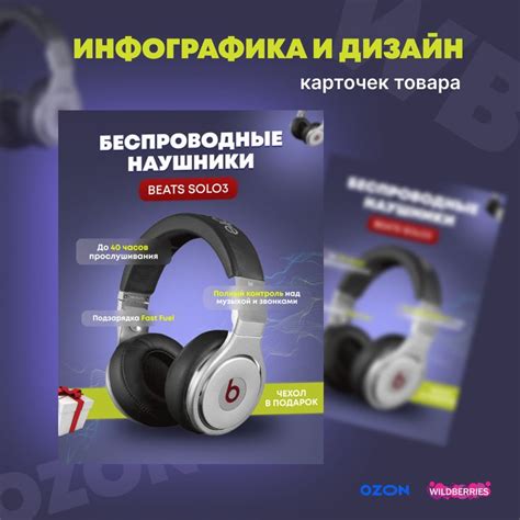 Дизайн для карточки Наушники | Наушники, Инфографика, Беспроводные наушники