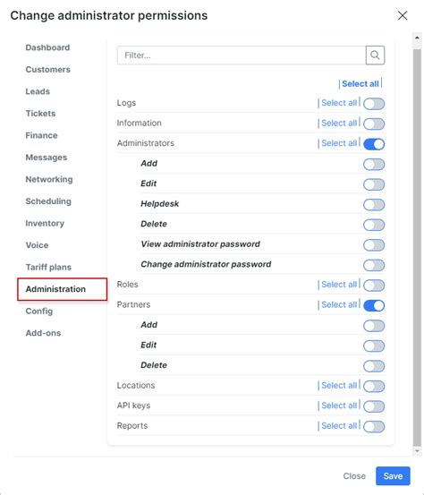 Technician Permissions For Scheduling Mobile App Splynx Documentation