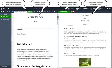How Do I Use Overleaf Overleaf Online Latex Editor