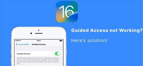 8 ways to fix guided access not working