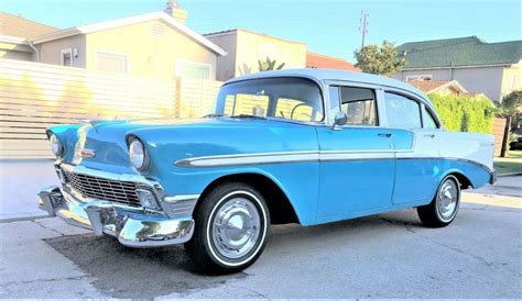 1956 Belair 210 Sedan California Classic Chevrolet Bel Air 150 210