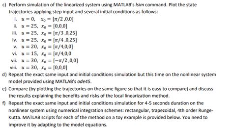 Solved This Special Assignment Is Designed For Linearization Chegg