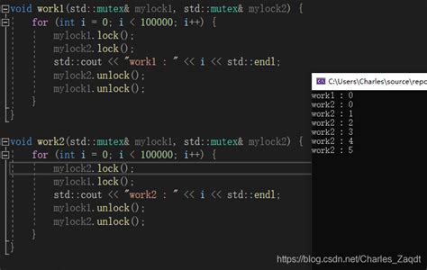 c 多线程死锁 引入lock函数 mylock函数 csdn博客