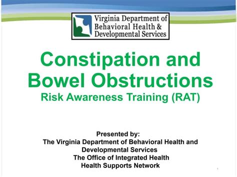 Constipation And Bowel Obstructions Pp Rat 10 2020 Pptx