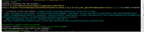 Pipenv Couldnt Display Progress Bar When It Downloads Package · Issue