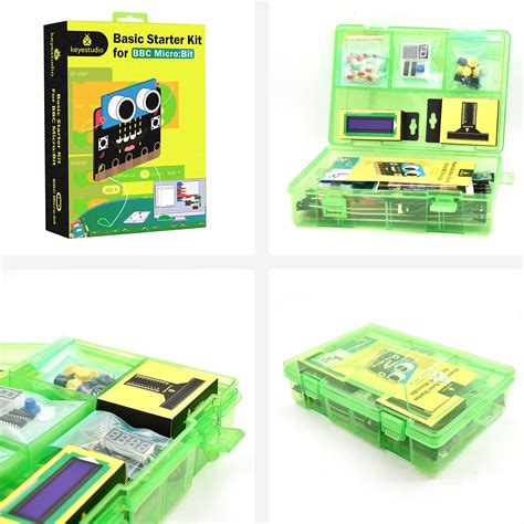 KEYESTUDIO Basic Starter Kit For Microbit V2 V1 5 Not Included With 35 Lessons Tutorial I2c