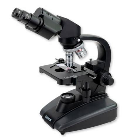Carson Ms 170 100x 1600x Led Lighted Compound Binocular Head Microscope