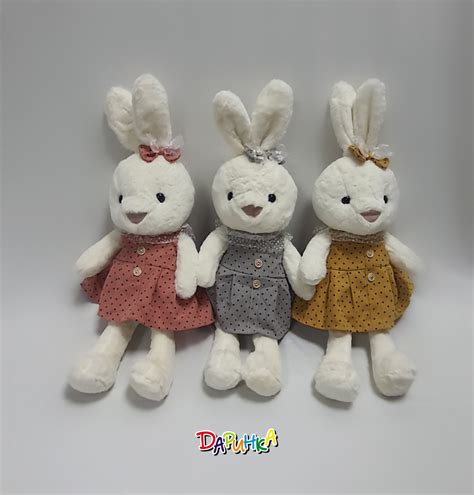 Мяка іграшка Зайка в сарафані ціна грн Зайчики від українського виробника Даринка