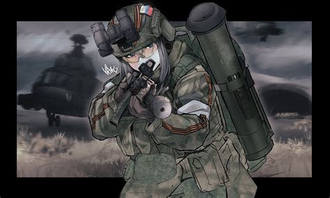 Fakuxnxmy Original Absurdres Commission Highres Weapon Request 1girl Aircraft Ammunition