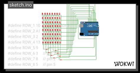 Falling Snow 8x8 Led Problems Programming Arduino Forum
