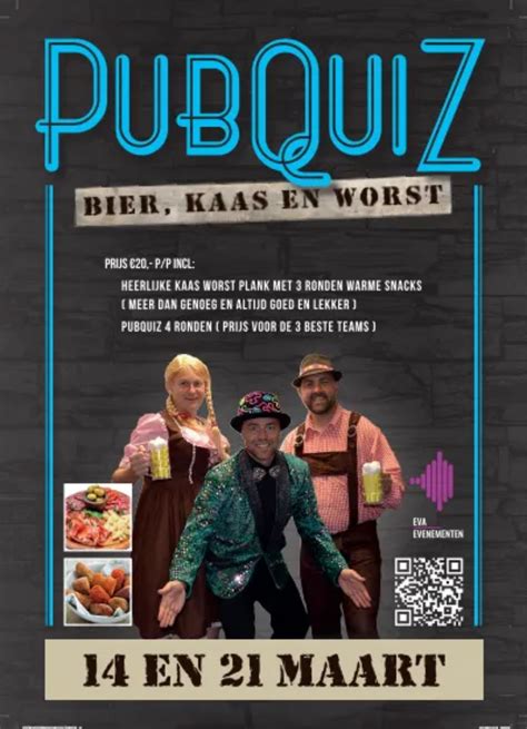 Pubquiz 21 3 2026 Bekijk De Agenda Voor Evenementen In Leek