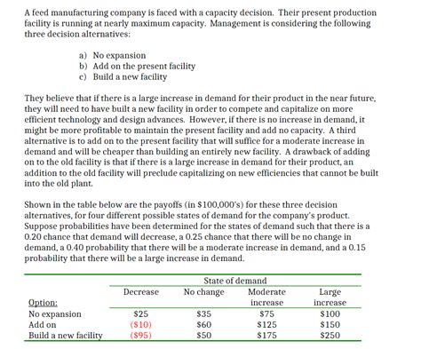 Solved Use The Data To Compute The Expected Value For Chegg