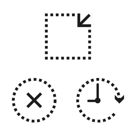 Premium Vector Set Of 3 Icons Actions Vector Illustration Eps 10 Stock Image