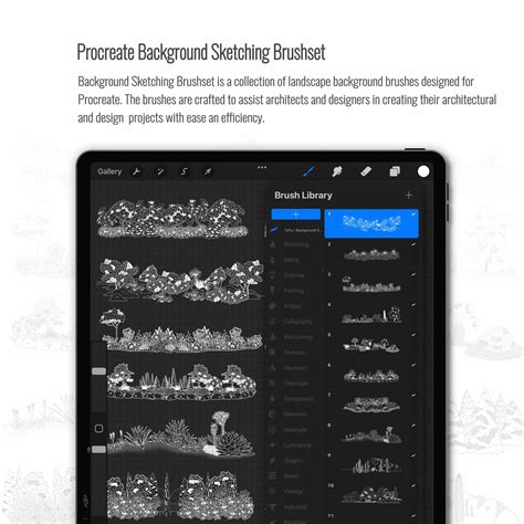 Procreate Background Sketching Brushset And Illustrations Toffu Co