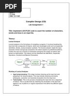 CS3501 - Compiler Design Lab Manual | PDF | Software Engineering | Computer Engineering