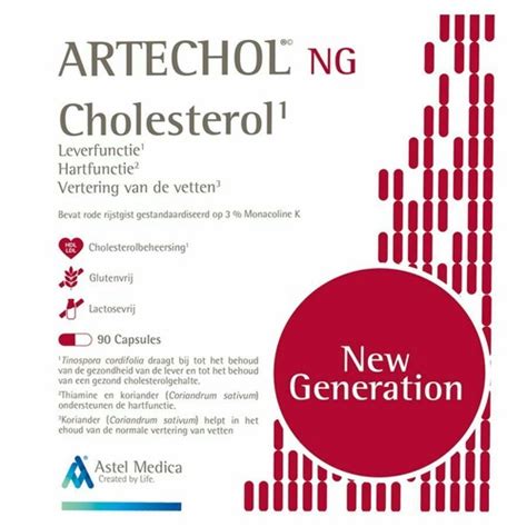 Artechol Ng Cholesterol 90 Capsules Kopen Pazzox Online Apotheek