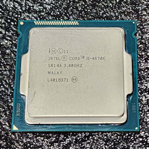 Yahoo オークション Cpu Intel Core I5 4670k 3 4ghz 4コア4スレッド
