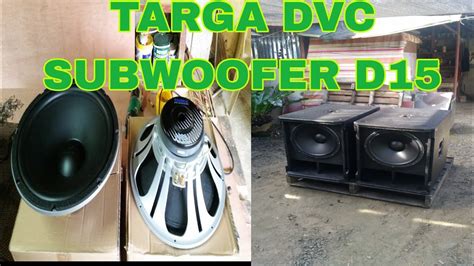 Miniscoop D15 Lported Box Loaded Targa D15 Dvc 500 Watts Youtube