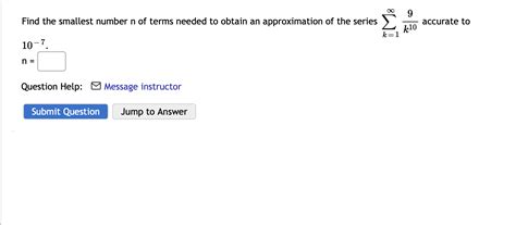 Solved Estimate The Error In Using The Partial Sum Of 70