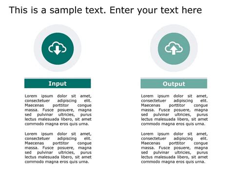 Top Input And Output Templates Input Output Process In PowerPoint SlideUpLift
