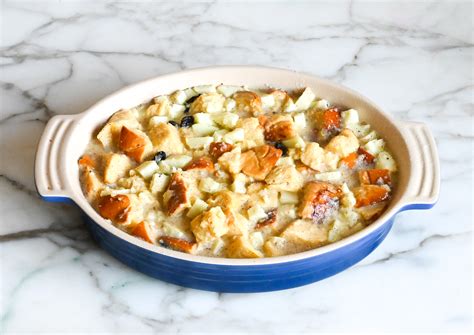 Apple Rum Raisin Bread Pudding Once Upon A Chef